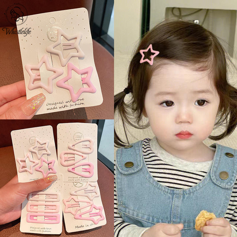 Jual COD Jepit Rambut Pentagram Anak-anak Jepit Rambut Lucu Jepit ...