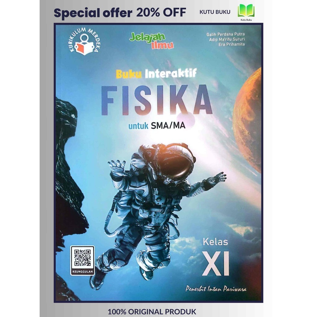 Jual Buku Interaktif FISIKA SMA/MA Kelas 11/XI Kurikulum Merdeka Intan pariwara Edisi Baru ...