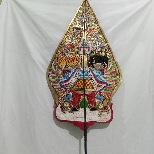 Jual Gunungan Kayon Wayang Kulit Asli Ukuran Jumbo Tinggi 60 CM ...