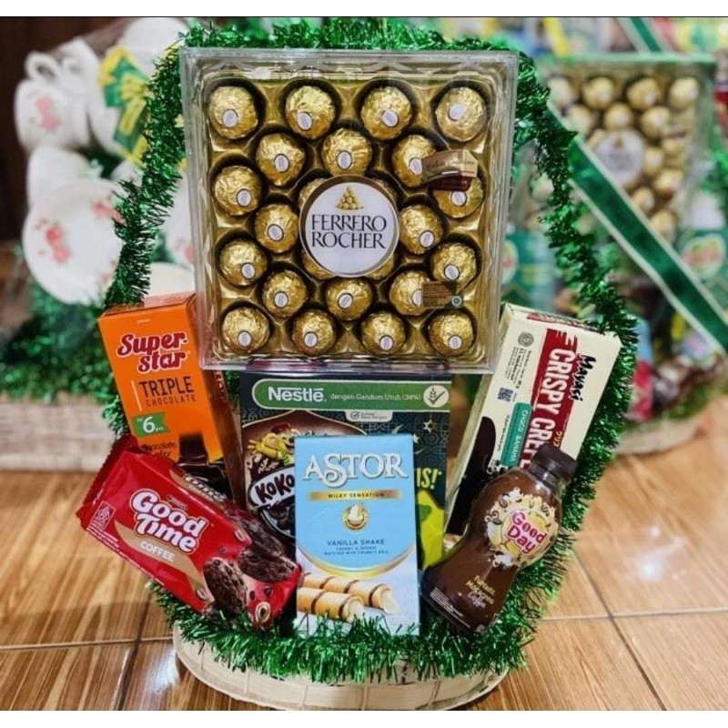 Jual Parcel Snack / Parsel Coklat Ferrero / Hampers Idul Fitri Murah ...