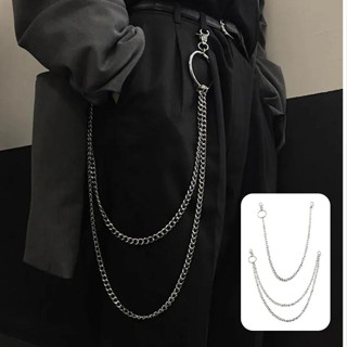 Jual Rantai Celana Pria Punk 2 Layer Anti Karat Aksesoris Celana Style ...