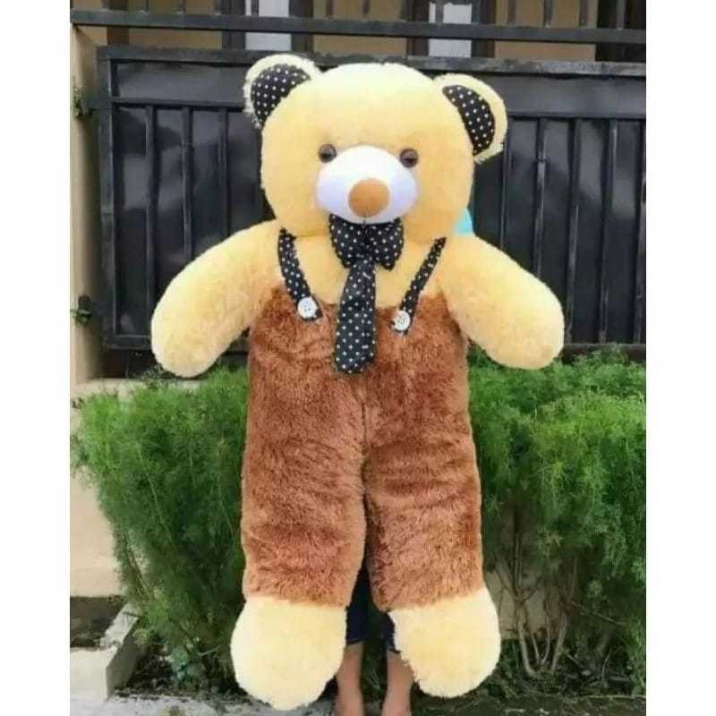 Jual Boneka Jumbo Teddy Bear Beruang 1.2 Meter Free Gift Card Kartu ...