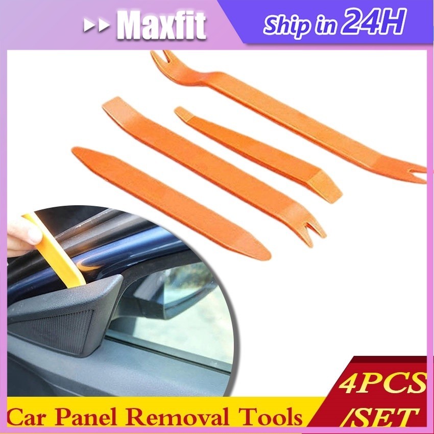 Jual 4Pcs/Set Alat Buka Congkel Panel Interior Dashboard Mobil Door ...