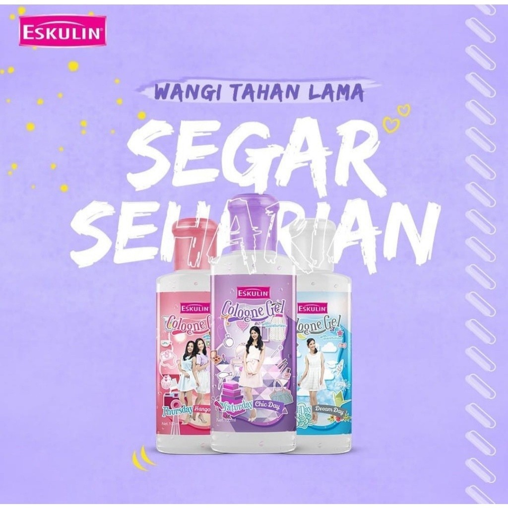 Jual Eskuline Cologne Gel - Eskulin Gel With Moisturizer Gel Tangan ...