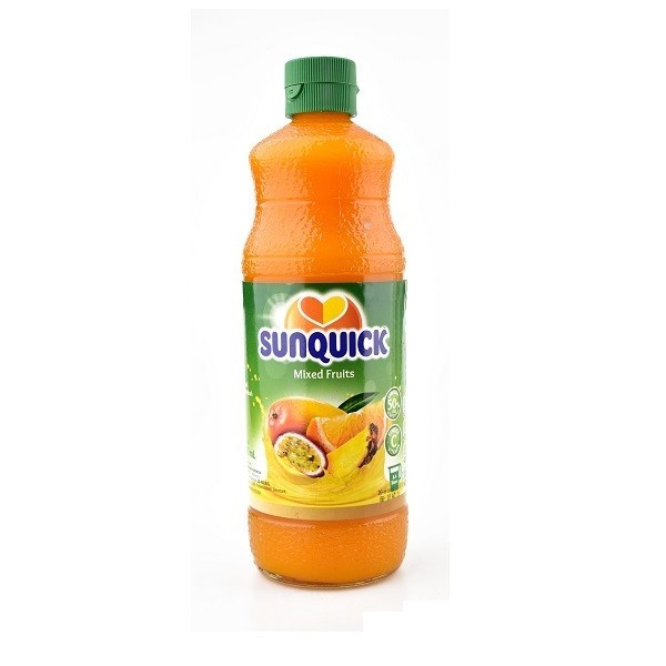 Jual SUNQUICK JUMBO MIX FRUIT 800 ML | Shopee Indonesia