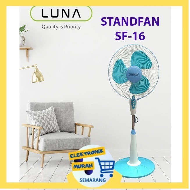 Jual Kipas Angin Kipas Angin 16 Inch SF16 SF-16 / Luna life sf 16 kipas angin berdiri 16 Inch ...