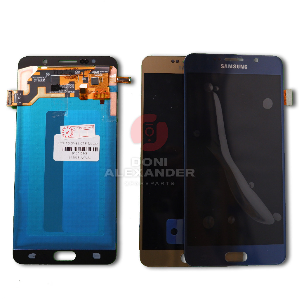 Jual LCD TOUCHSCREEN SAMSUNG GALAXY NOTE 5 N920 COMPLETE ORIGINAL ...
