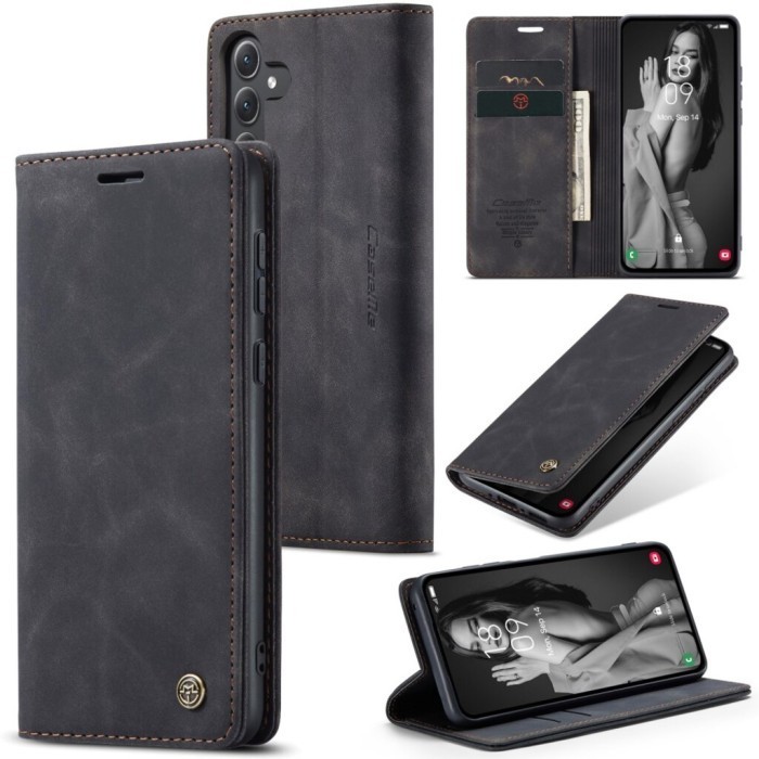 Jual Original Flip Case Samsung Galaxy A35 5G Flip Wallet Leather Case ...