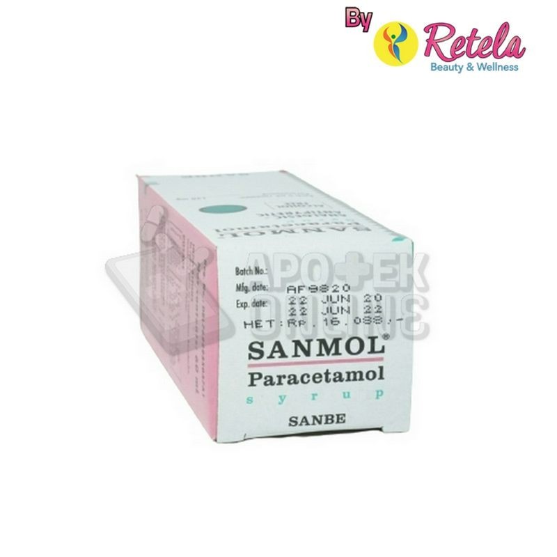 Jual SANMOL PARACETAMOL SYRUP 60ML | Shopee Indonesia