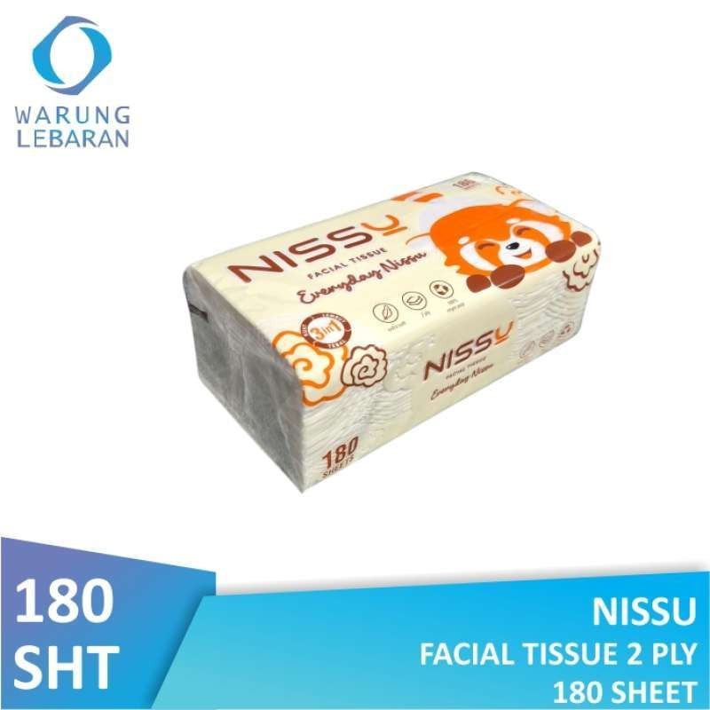 Jual Nissu Facial Tissue 2 Ply 180 Sheet | Shopee Indonesia