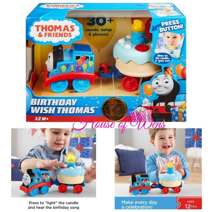 Jual THOMAS AND FRIENDS BIRTHDAY WISH THOMAS ORIGINAL | Shopee Indonesia