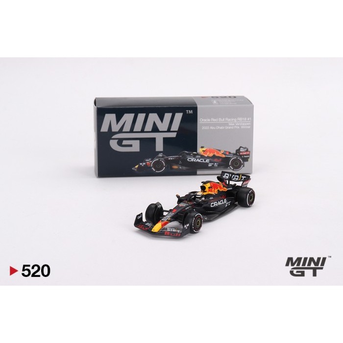 Jual MERCIER MINI GT 520 Oracle Red Bull RB18 #1 Max Verstappen 2022 ...