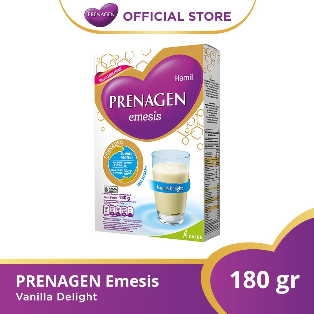 Jual PRENAGEN EMESIS VANILLA DELIGHT 180 gr | Shopee Indonesia