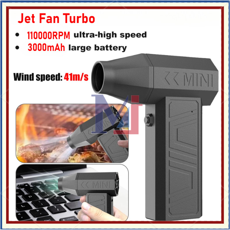 Jual 【COD】Jet Fan Turbo/Mini Turbo Jet Fan Turbo Violent Fan 3 Gear ...