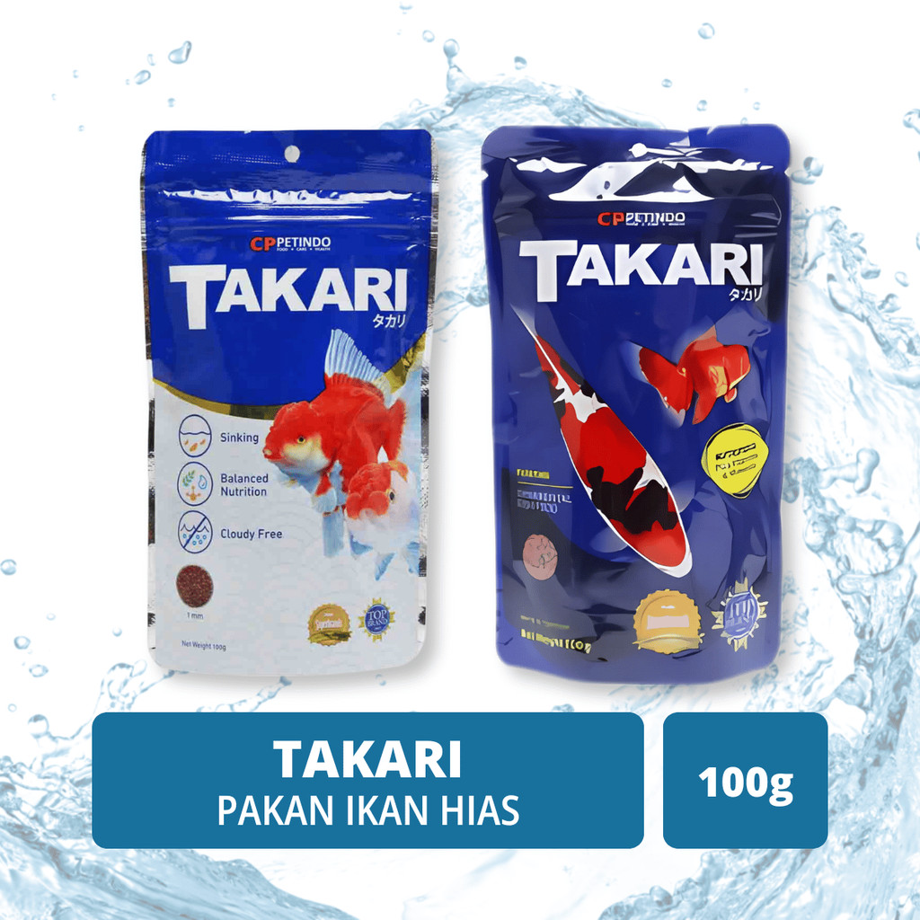 Jual Takari Makanan ikan hias ikan Guppy Koi Koki anti air keruh ...