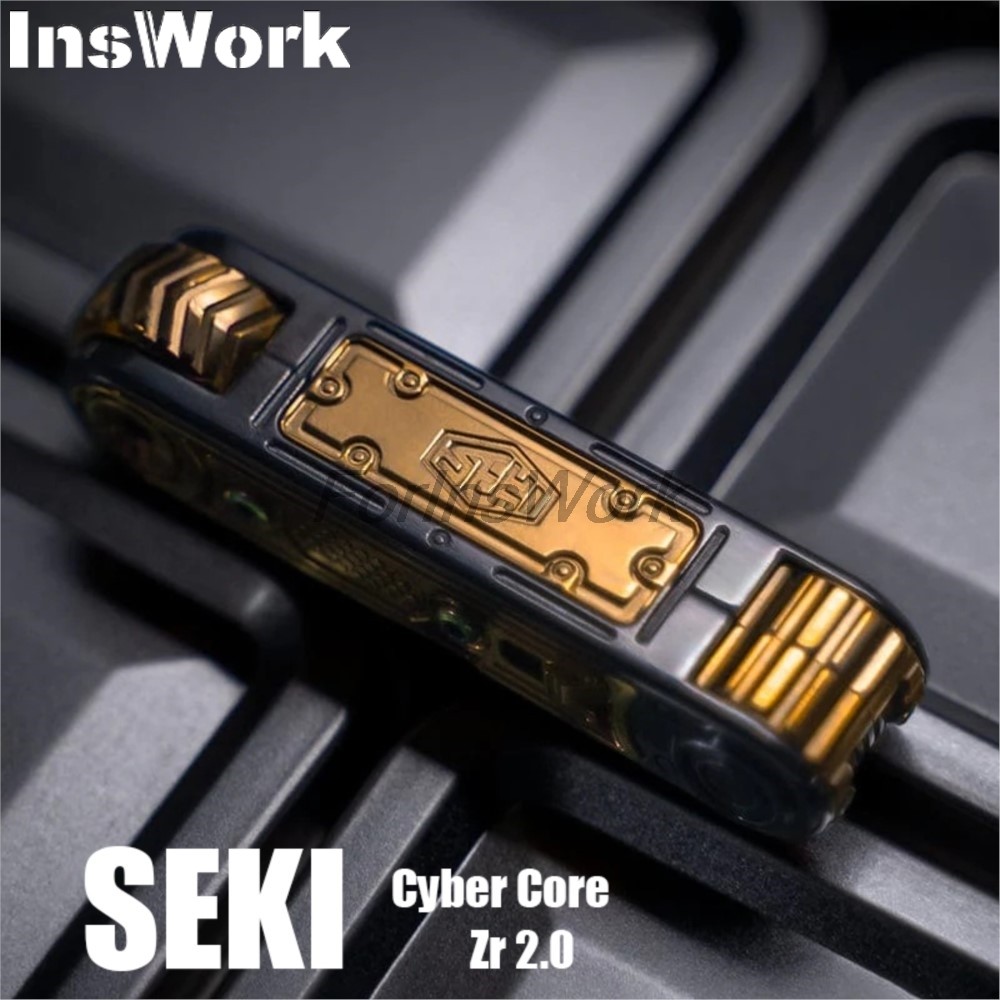 Jual SEKI Cyber Core Zirconium 2.0 Mechanical Push Slider EDC Fidget ...