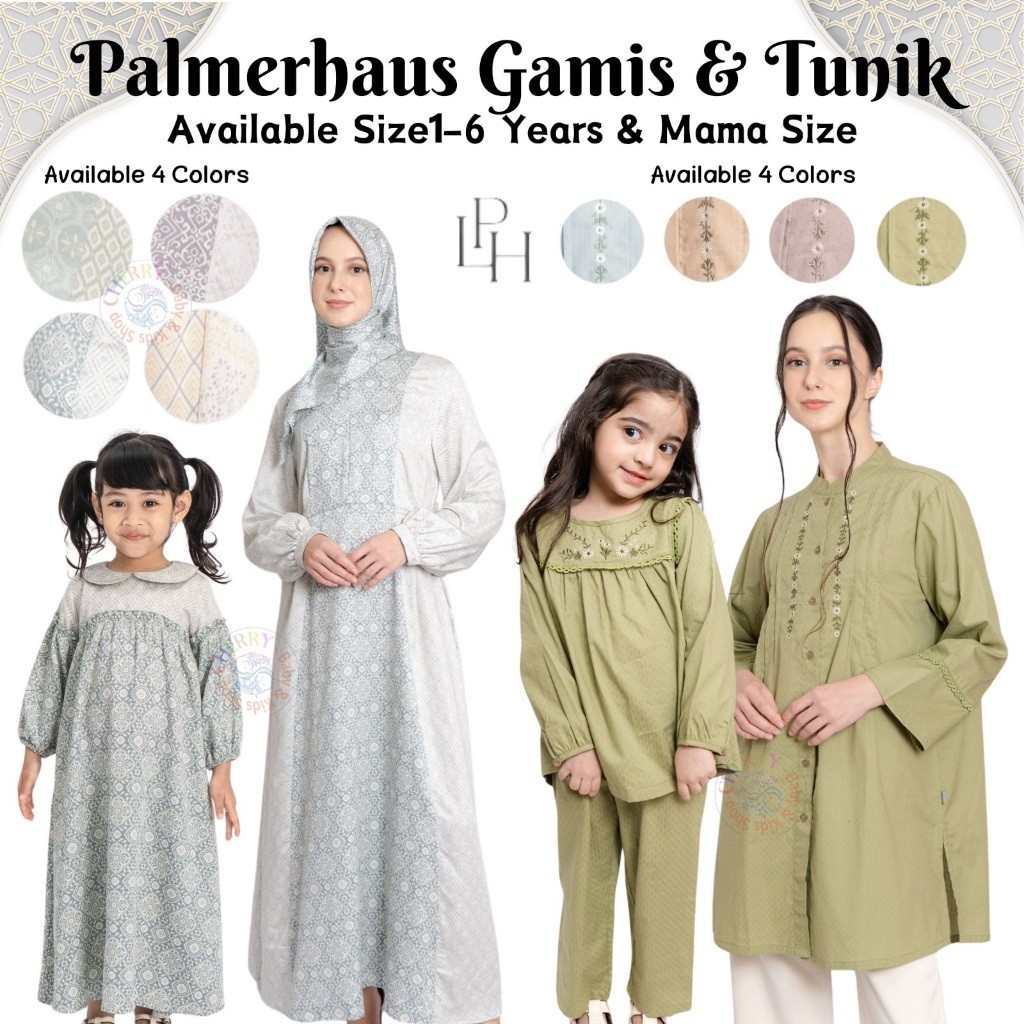 Jual ES89BY Palmerhaus 1-6 Tahun Tunik Gamis Zahra Yarra Alya Ziya Anak ...