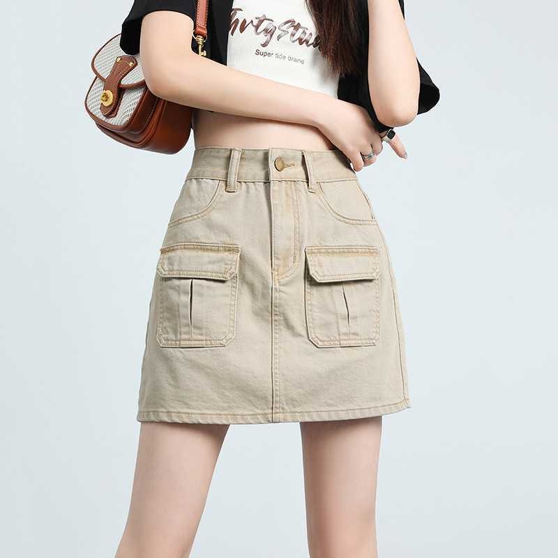 Jual Rok Cargo Pendek Wanita Korean Style / Rok Cargo Premium/ Bawahan ...