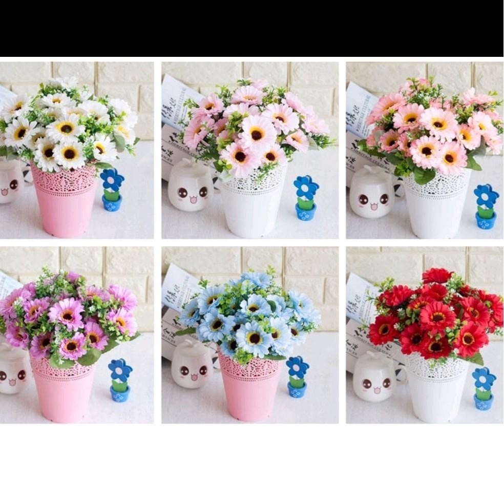 Jual bunga garbera matahari harga eceran per tangkai Pernikahan Buket ...