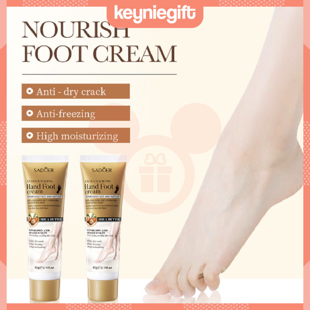 Jual Sadoer Collagen Foot Hand Cream Anti Cracking Memperbaiki Kaki ...