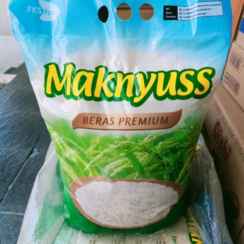 Jual Beras Maknyus Premium 5kg | Shopee Indonesia