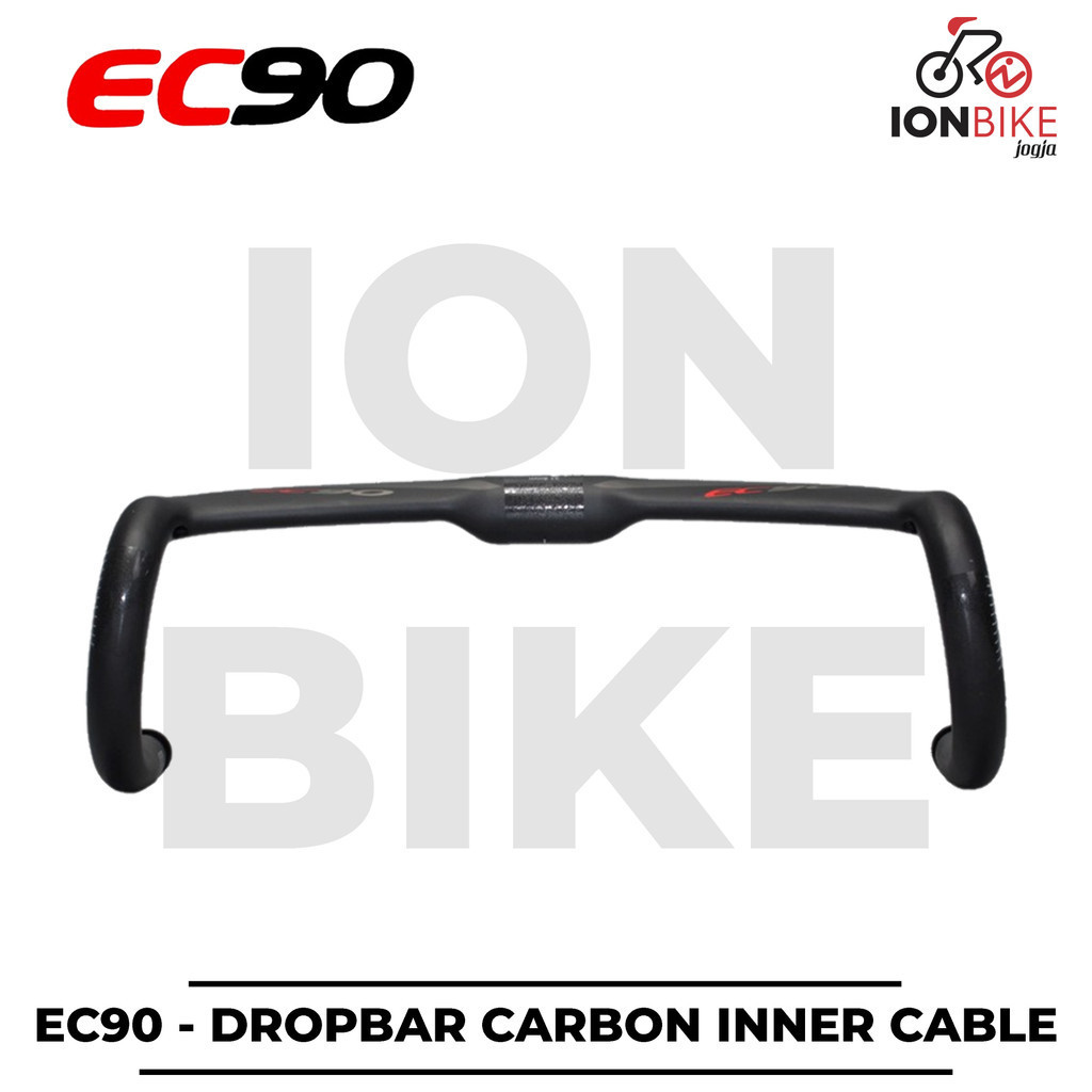 Jual Dropbar Aero Carbon EC90 Inner Cable MATT Roadbike Sepeda Balap ...