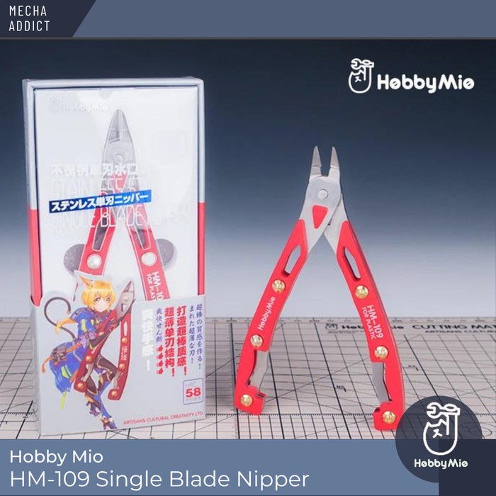 Jual HOBBY MIO HM-109 Single Blade Nipper - Gunpla Model Kit | Shopee Indonesia