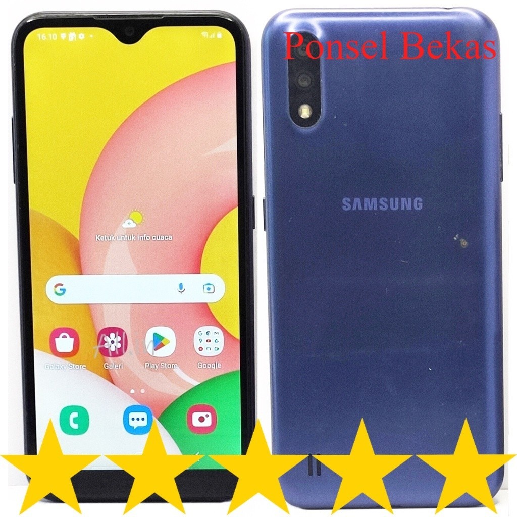 Jual Samsung Galaxy A01 A015F Ponsel Second/Bekas Siap Pakai Full Bonus ...
