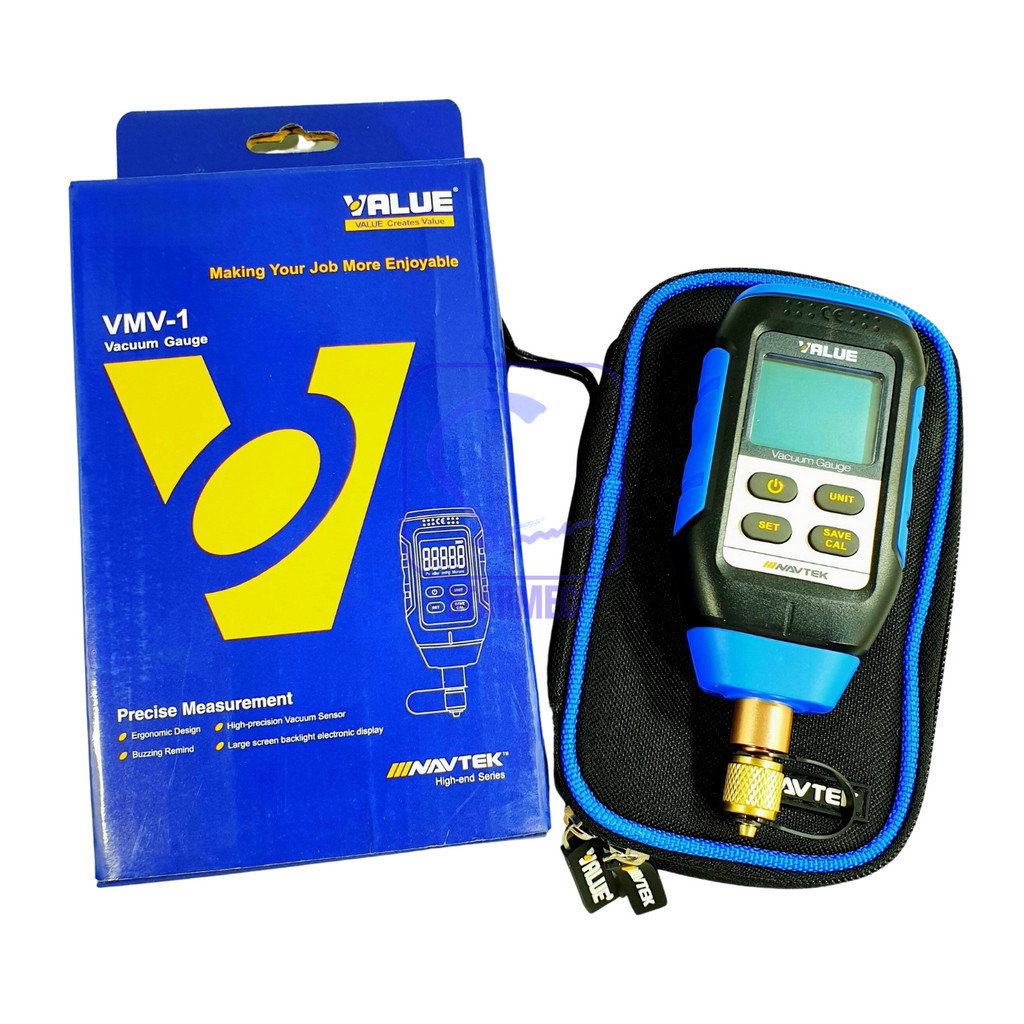Jual Vacuum Pump Digital Value VMV-1 Vacuum Gauge Value VMV-1 | Shopee ...