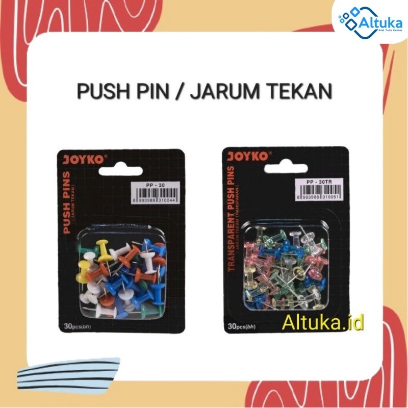 Jual Paku Tusuk / Push Pin / Paku Tekan Joyko | Shopee Indonesia