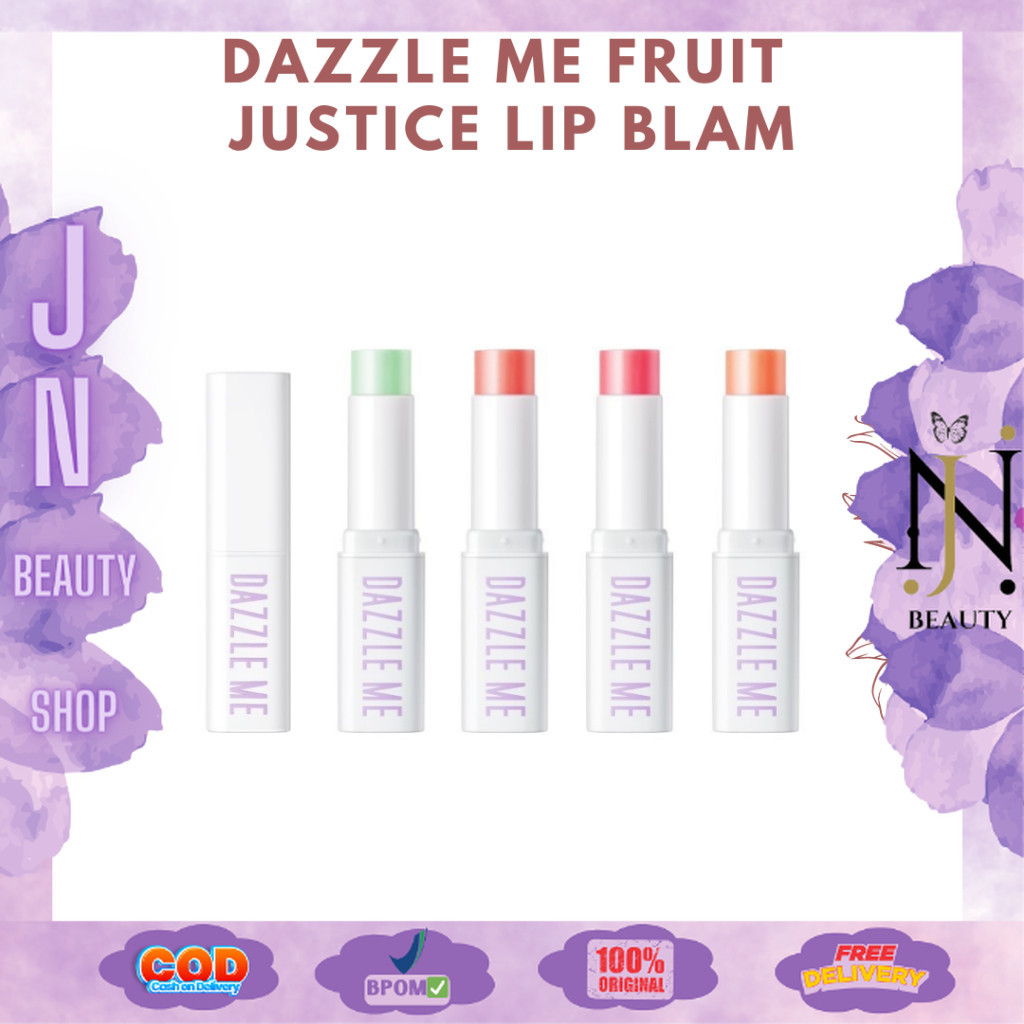 Jual DAZZLE ME FRUIT JUSTICE LIP BLAM | Shopee Indonesia