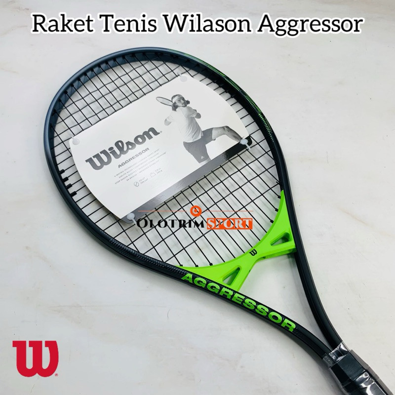Jual Raket Tenis WILSON AGGRESSOR 100% ORIGINAL WILSON | Shopee Indonesia