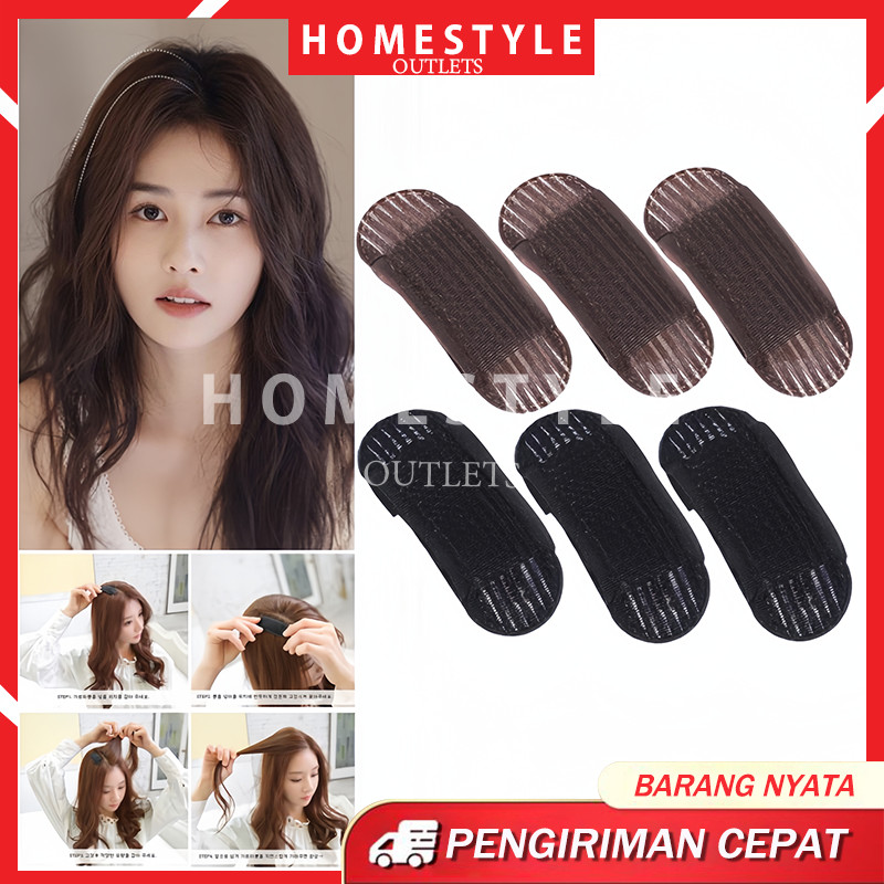 Jual Hair Clip Pad Jepit Pengembang Rambut / Bumpit / Penambah Volume ...
