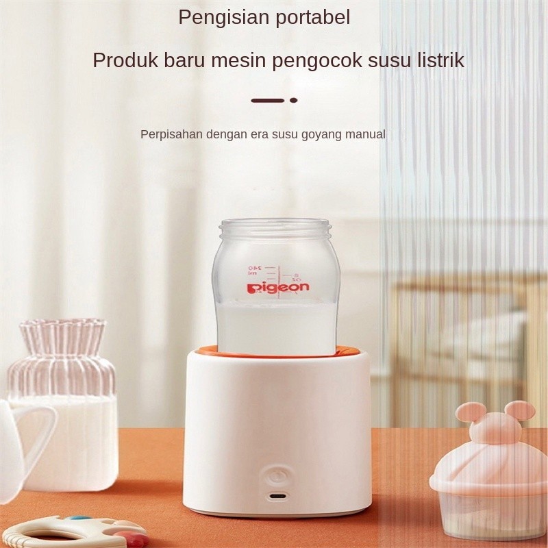 Jual Mesin Pengocok Susu Bubuk Bayi Elektrik Otomatis Dengan Fitur 360 ...