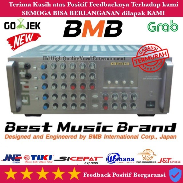Jual POWER AMPLIFIER KARAOKE BMB 3700DSP ORIGINAL GARANSi | Shopee ...