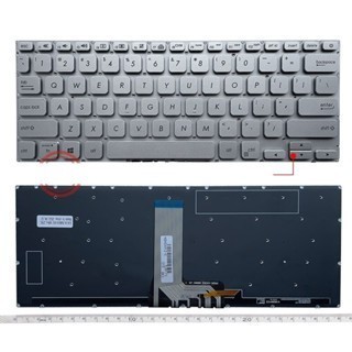 Jual Keyboard Asus Vivobook A412 X412 A412DA A412FL A412F silver ...