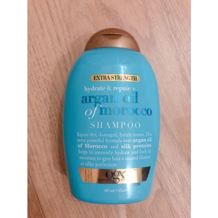 Jual OGX Extra Strength hydrate repair morocco shampoo 385ml | Shopee ...