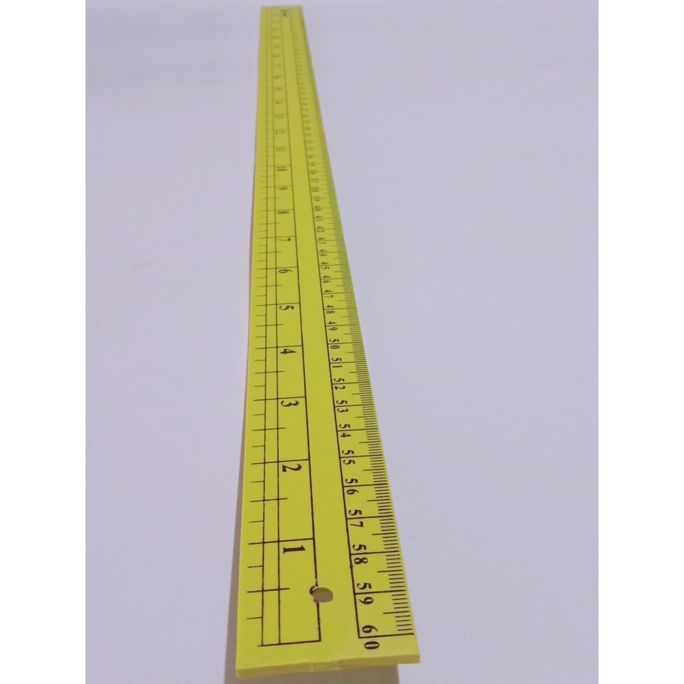 Jual penggaris . lurus besar 60cm /jidar lurus besar/ alat jahit ...