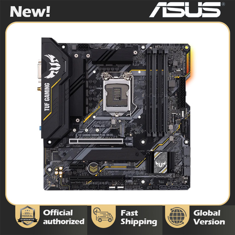 Jual ASUS TUF GAMING B460M-PLUS (WI-FI) Intel B460 (LGA 1200) micro ATX ...