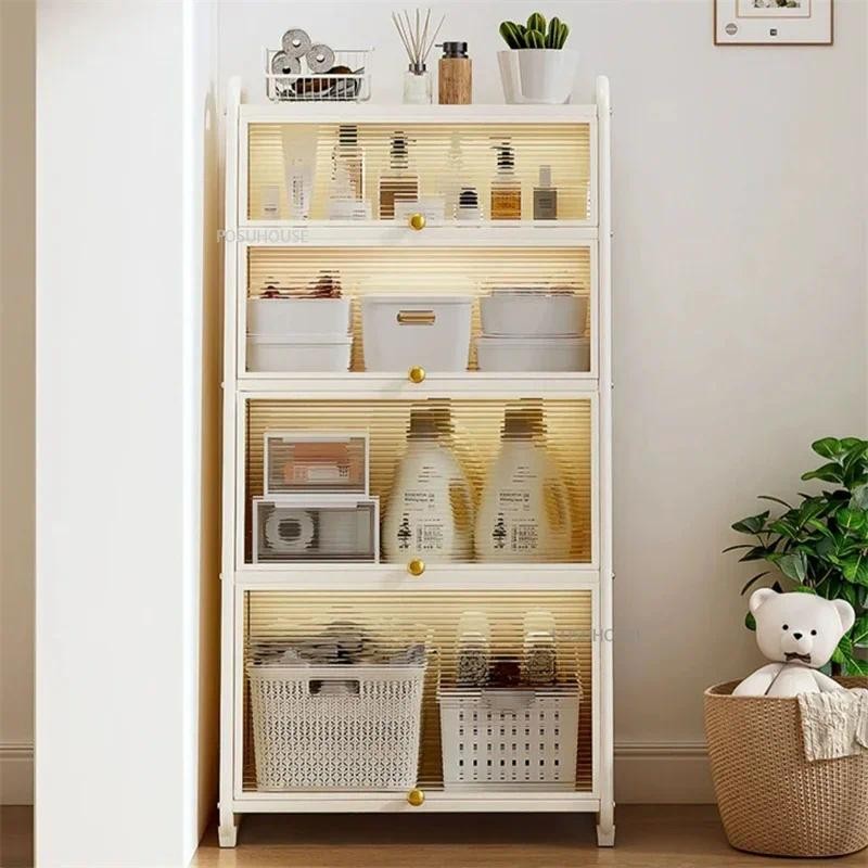 Jual Kitchen Cabinets Multi-layer Floor type Sundry Counter Top Storage ...