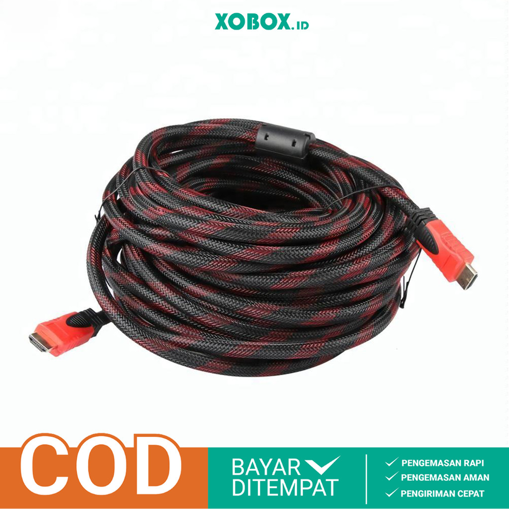 Jual Kabel VGA To VGA 10meter Cable VGA Male to Male High Quality AK2005 | Shopee Indonesia