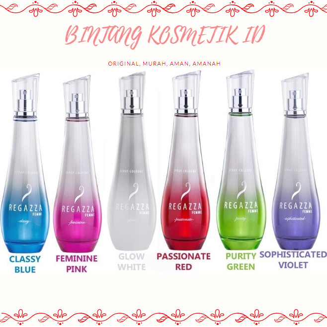 Jual Regazza Spray Cologne 100ml Parfume Regaza Spray | Shopee Indonesia