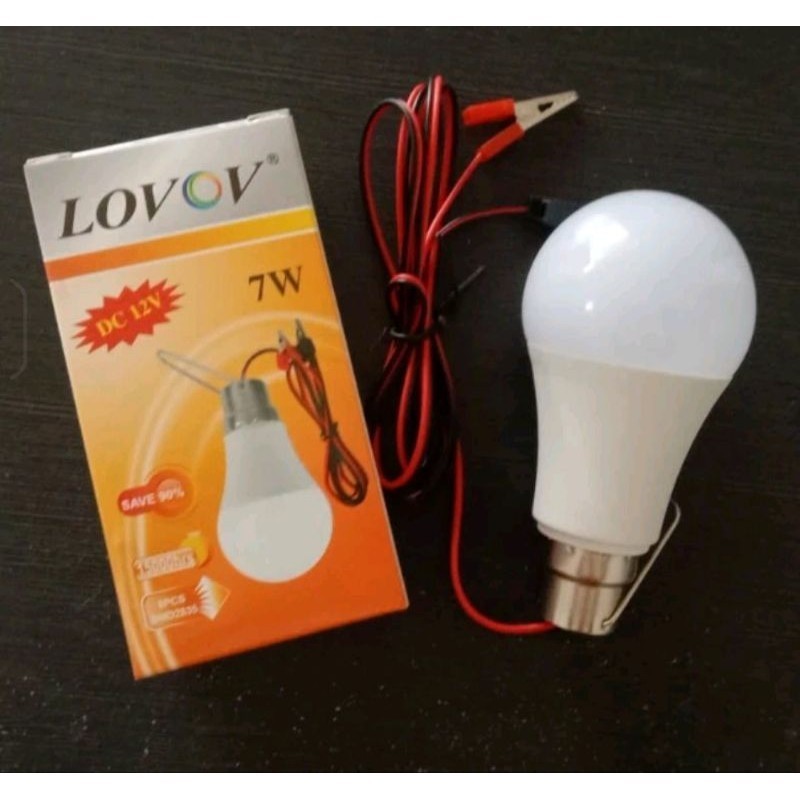 Jual lampu LED DC 12v lovov dilengkapi pendingin Termurah | Shopee ...