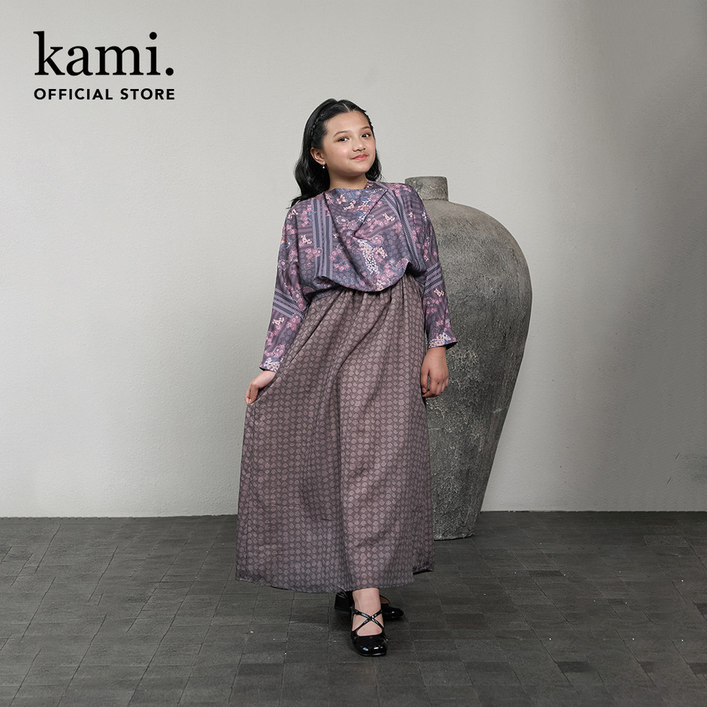 Jual Kami Lyra Gathered Kids Dress Anak Perempuan | Shopee Indonesia