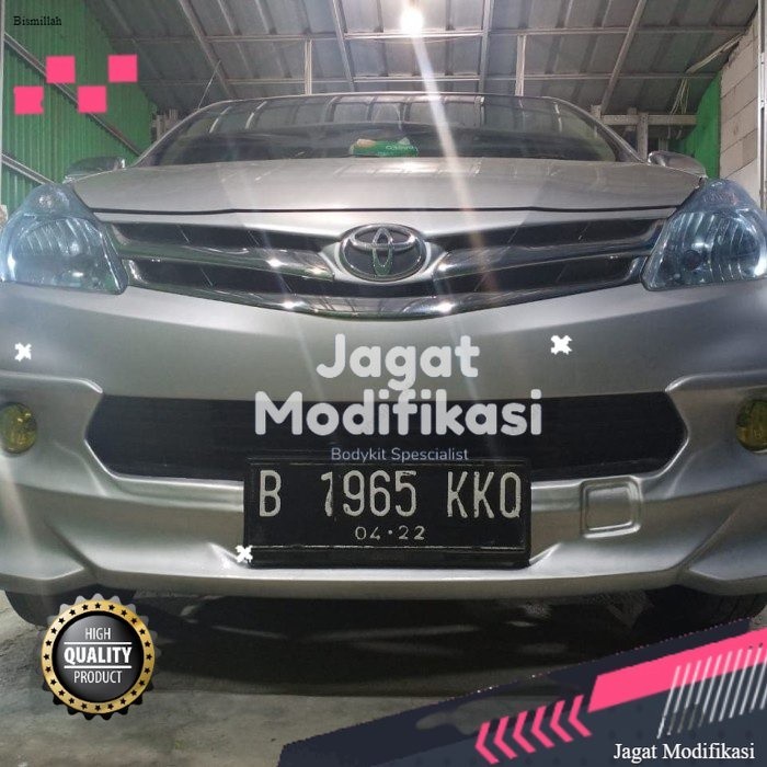 Jual Modifikasi Bodykit Toyota avanza luxury 12-14 NZ Bumper Bodykit ...