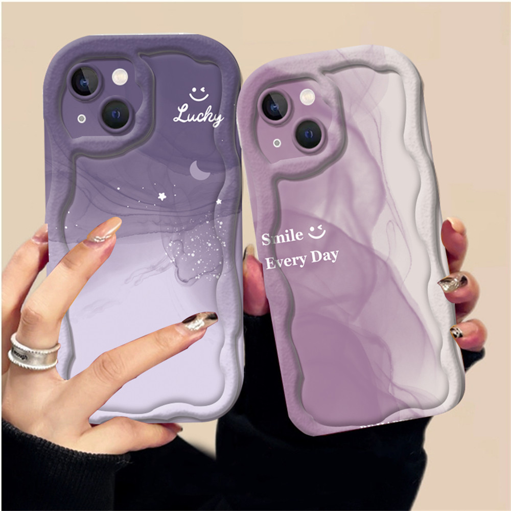 Jual Halo Gradient Smiley Casing Hp iPhone 15 Pro Max iPhone 11 12 14 ...