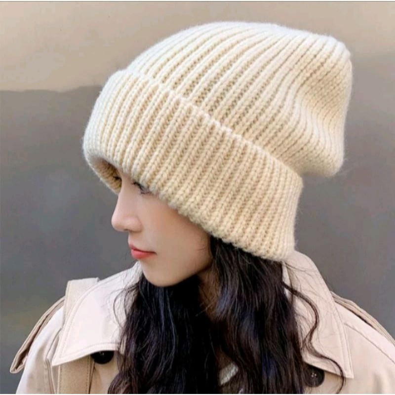 Jual jakarta_distro01 Topi Kupluk Rajut Fuji / Furtalk Topi Kupluk ...