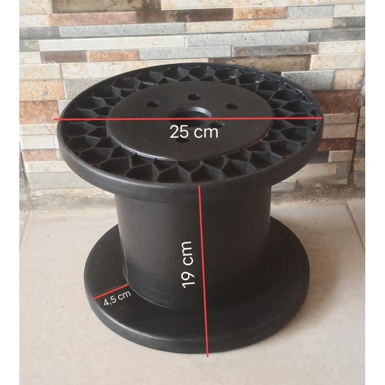 Jual Rol Rolan Bekas Gulungan Kabel Diameter 25 x 19 Cm | Shopee Indonesia