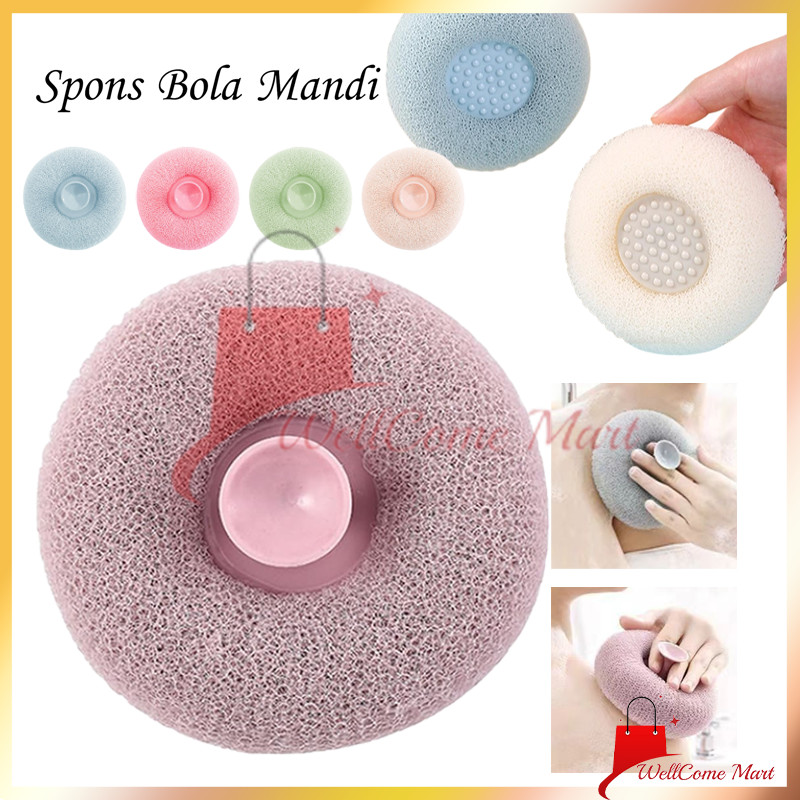 Jual Spons Mandi Bola / Spons Bola Mandi Jaring Pembersih Daki | Shopee ...