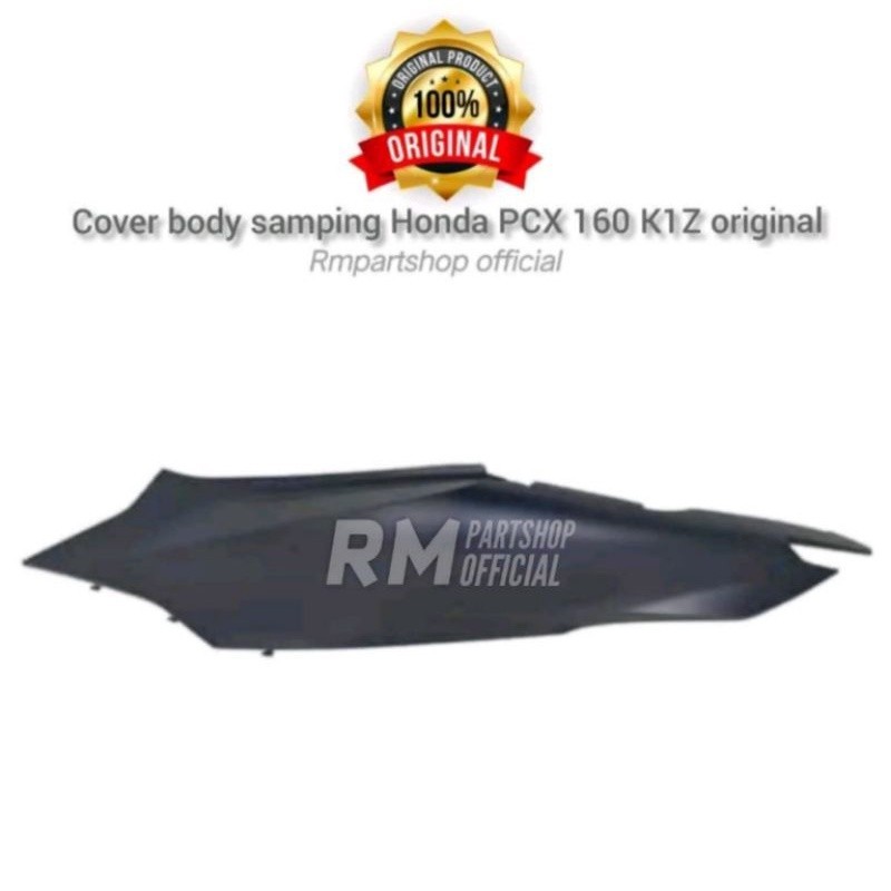 Jual Cover Body Kiri Biru Doff Honda PCX 160 K1Z 83610K1ZJ10MZB ...
